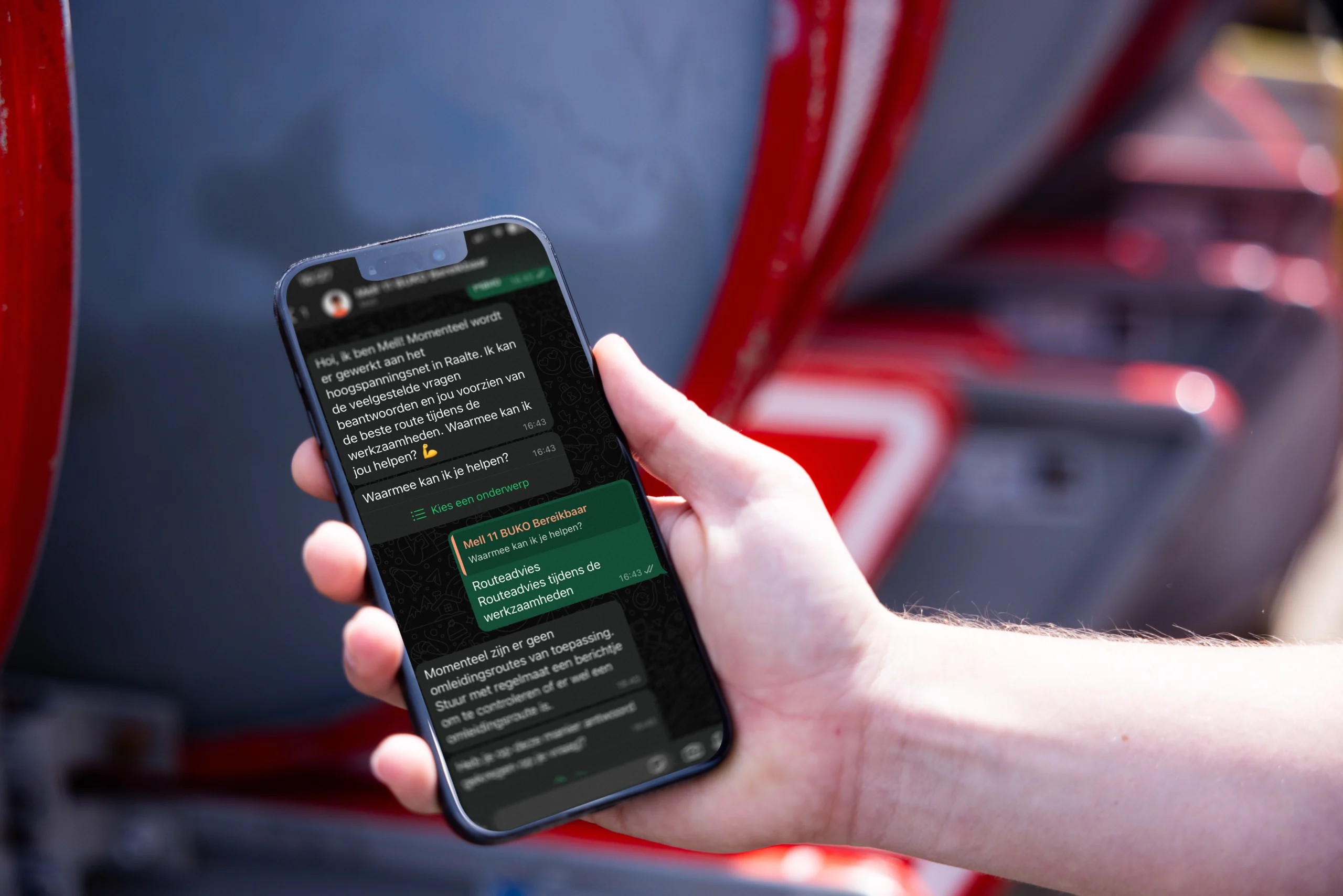 AI Chatbot voor infra & events - BUKO Bereikbaar